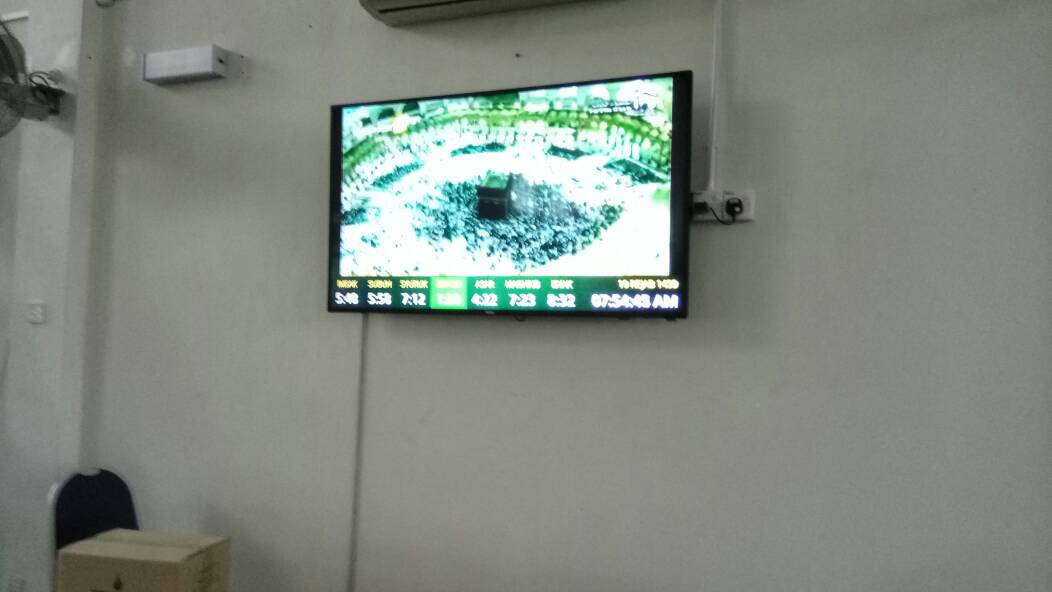 Pemasangan Smart Solah Display di Masjid Sultan Abu Bakar Raub, Pahang ...